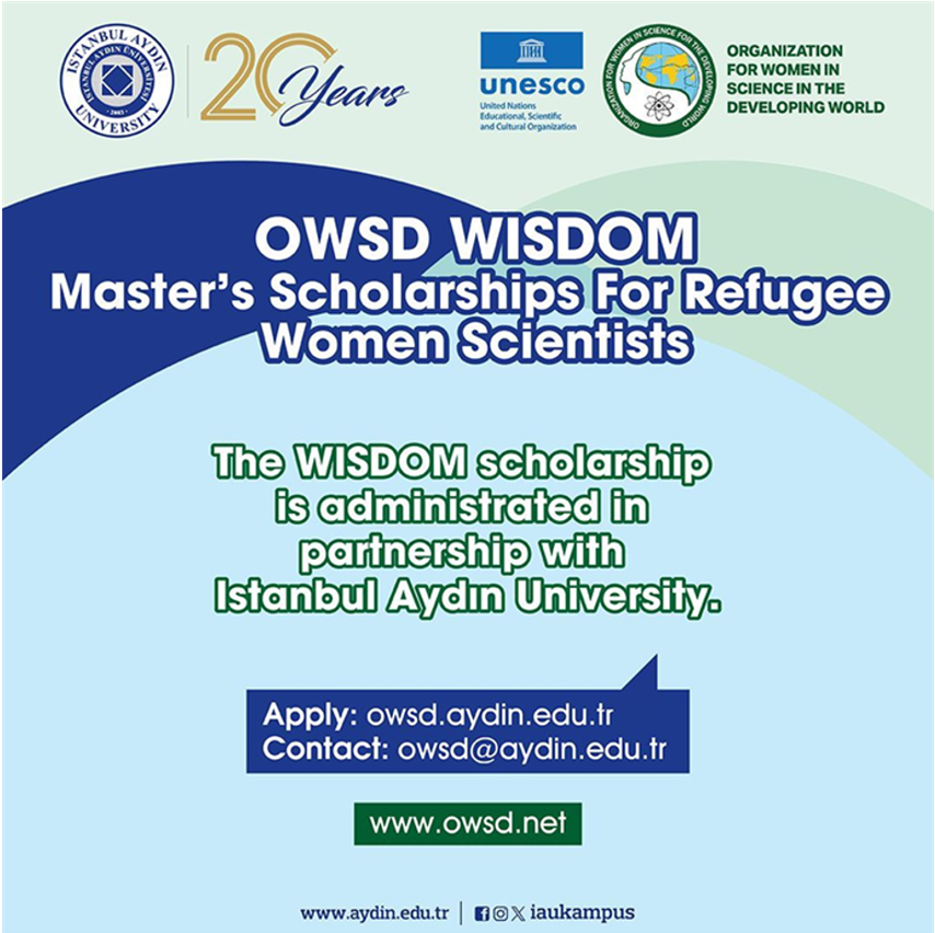 OWSD WISDOM Scholarships – Unesco
